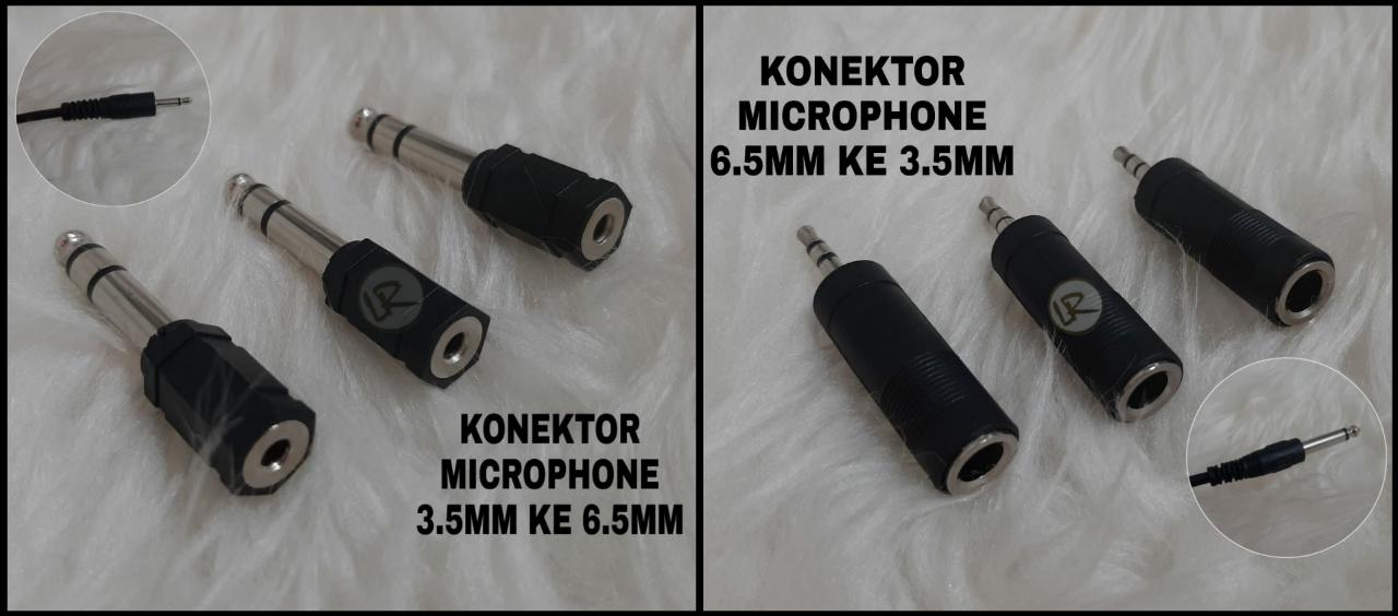 SAMBUNGAN COLOKAN MICROPHONE